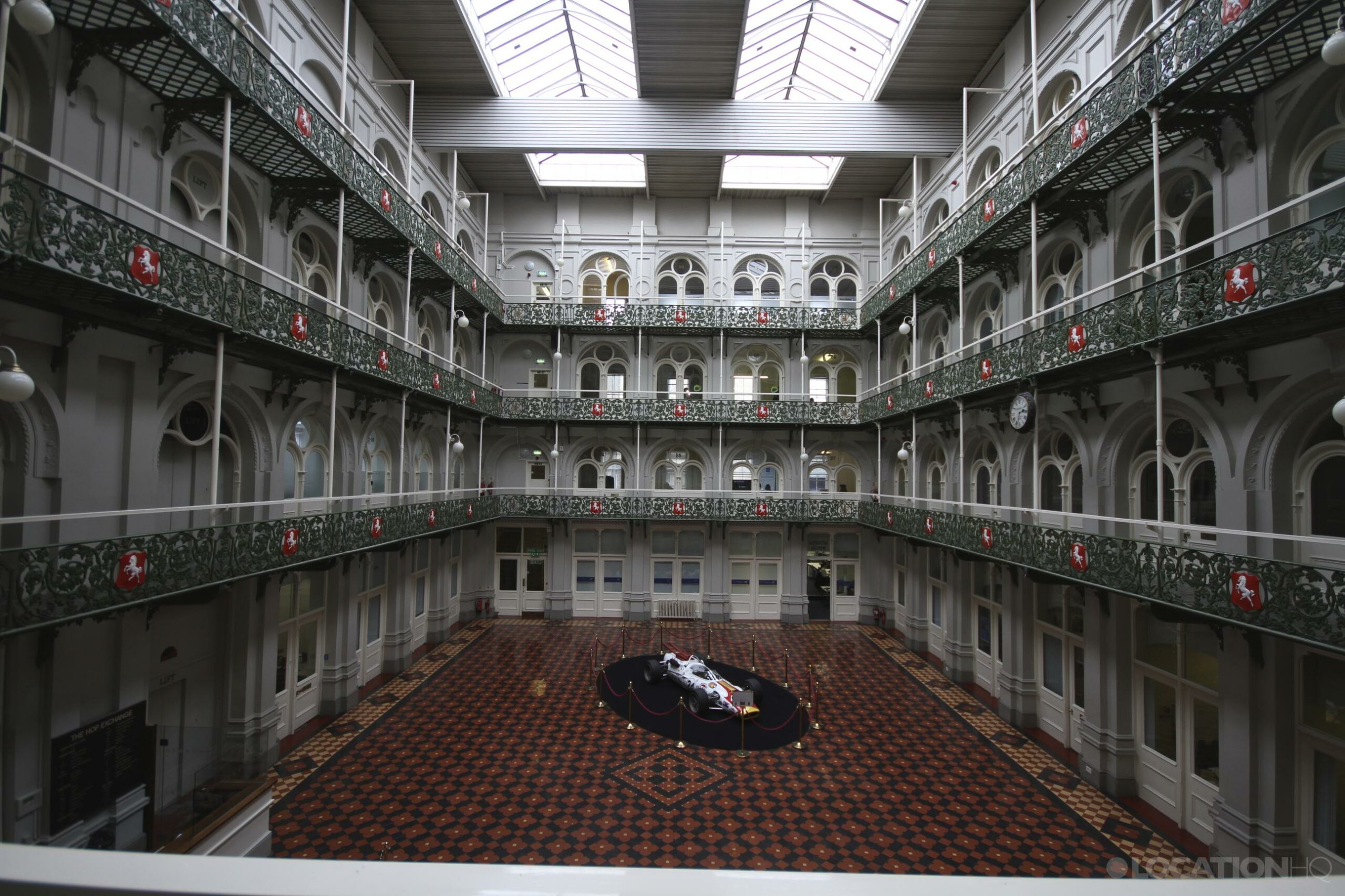 courtyard filming London