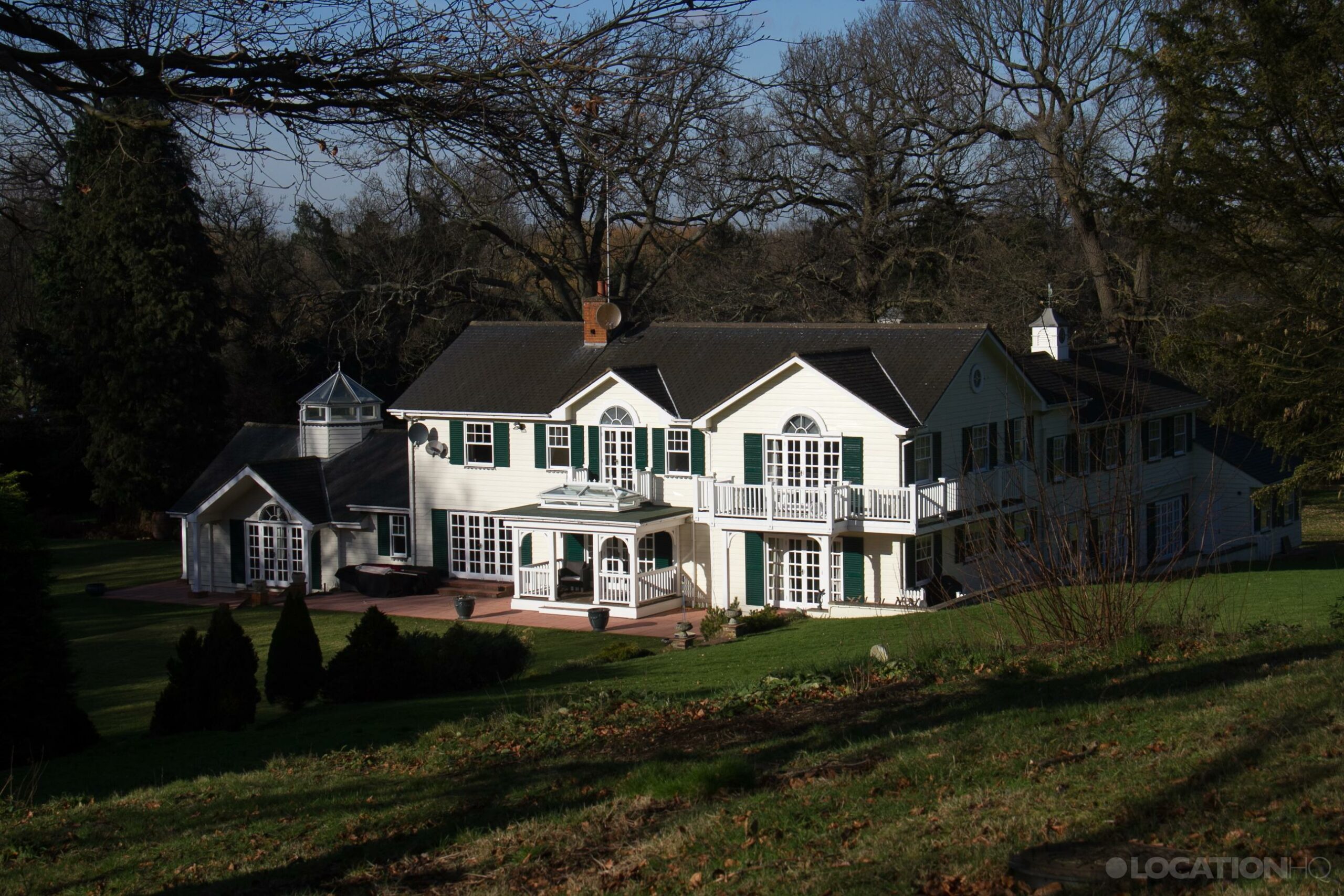 American style weatherboard house for filming
